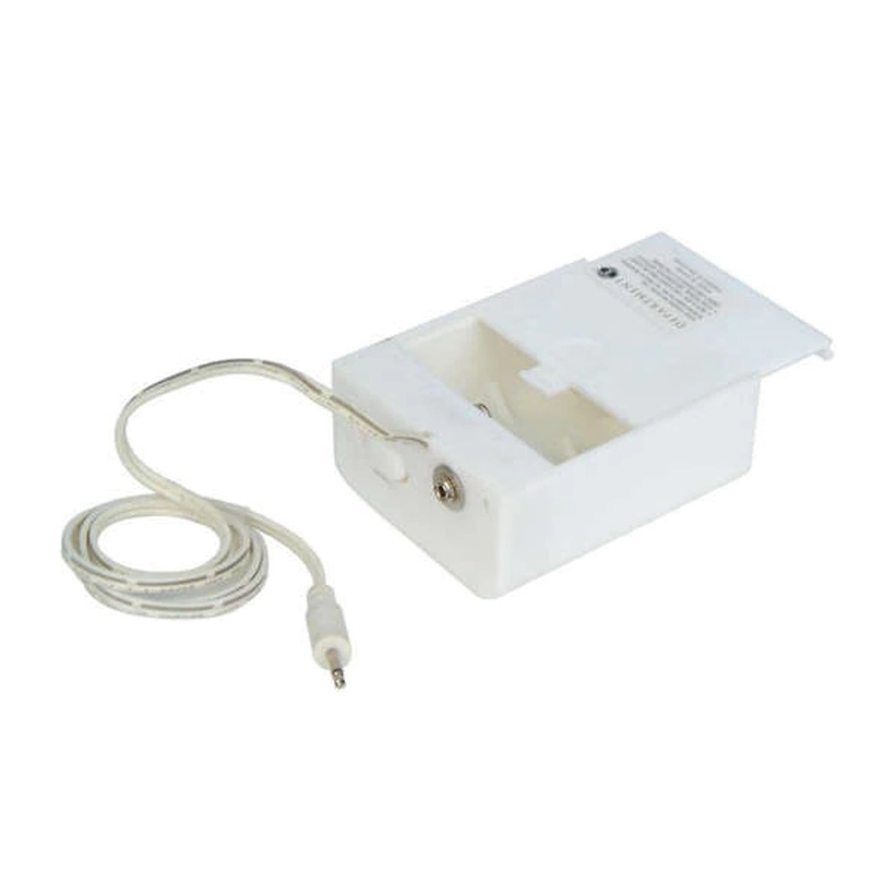 White Battery Box-uses 2 C batteries – Department 56