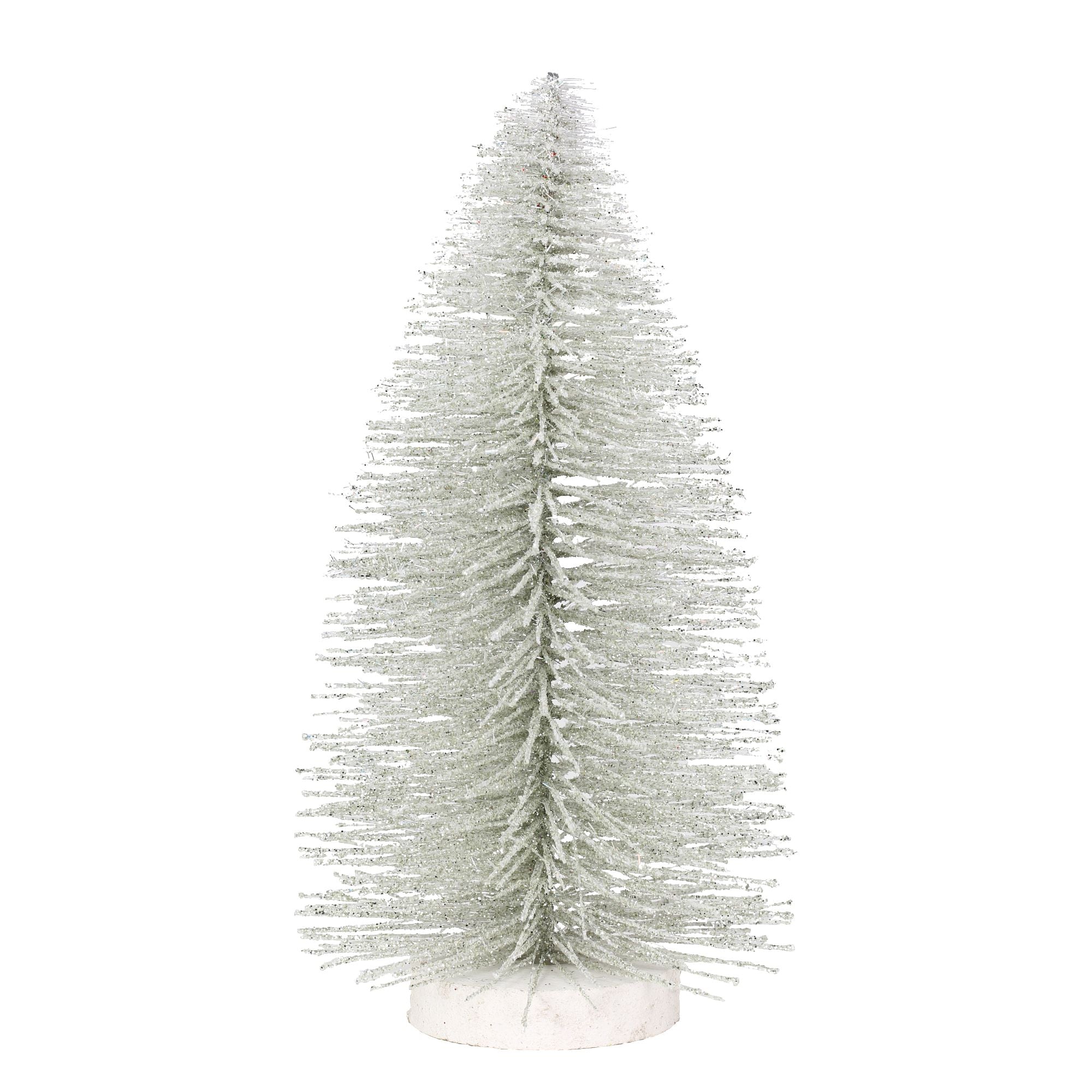 8 Inch Silver Glitter Tree – Department 56