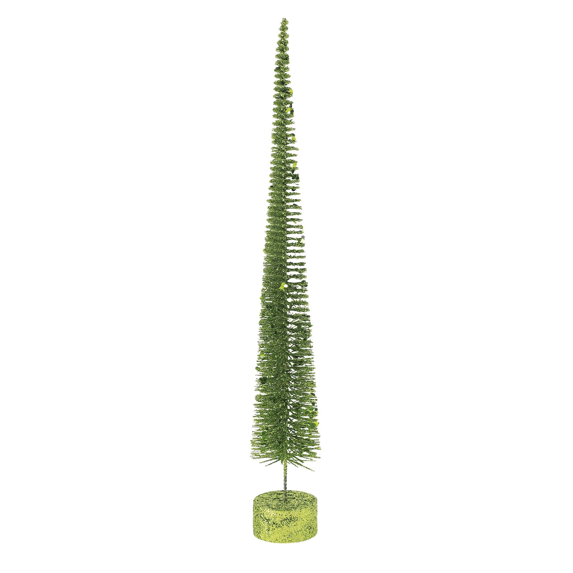 Xmas Basics Tall Green Glitter Spike Tree 6013829 – Department 56 ...